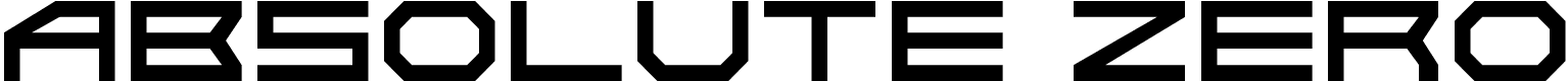 Absolute Zero Fonte | Visualizar