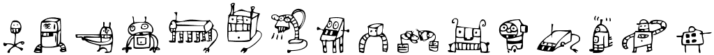 Alphabots Fonte | Visualizar