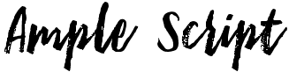 Ample Script Fonte | Visualizar