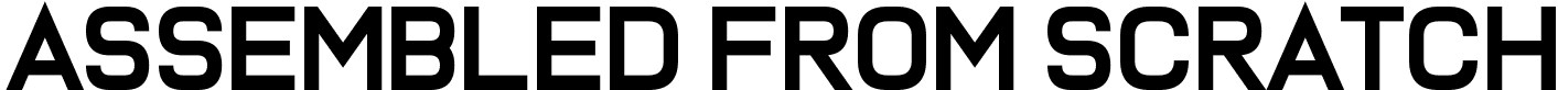 Assembled From Scratch Fonte | Visualizar