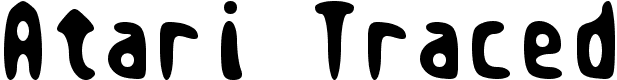 Atari Traced Fonte | Visualizar