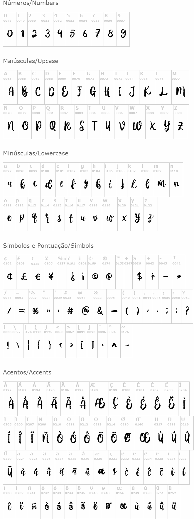 Austhina Brush Calligraphy Scratch Fonte | Visualizar