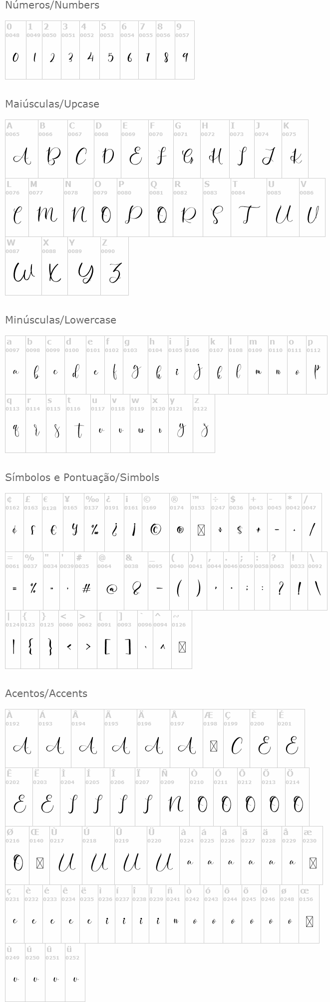 Baby Signature Fonte | Visualizar