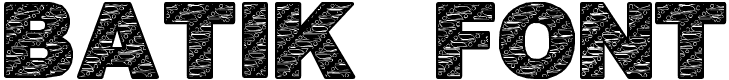 Batik Font 1 Fonte | Visualizar