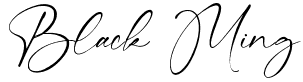 Black Ming Fonte | Visualizar