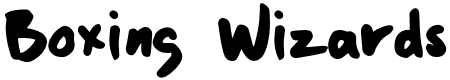 Boxing Wizards Fonte | Visualizar