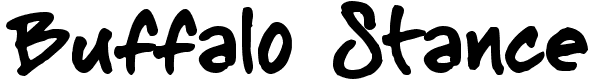Buffalo Stance Fonte | Visualizar