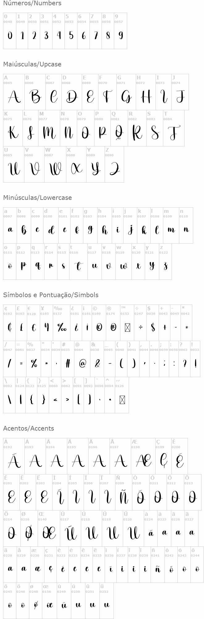 Calligraphy Fonte | Visualizar