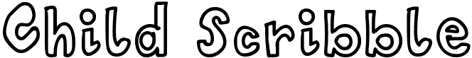 Child Scribble Fonte | Visualizar