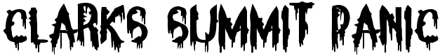Clarks Summit Panic Fonte | Visualizar