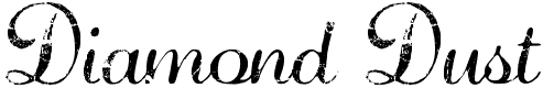 Diamond Dust Fonte | Visualizar