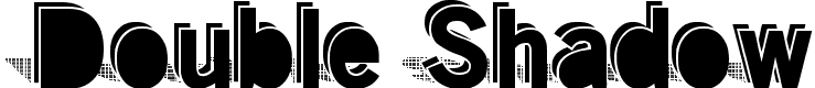 Double Shadow Fonte | Visualizar