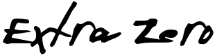 Extra Zero Fonte | Visualizar
