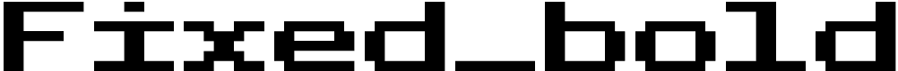 Fixed_bold Fonte | Visualizar