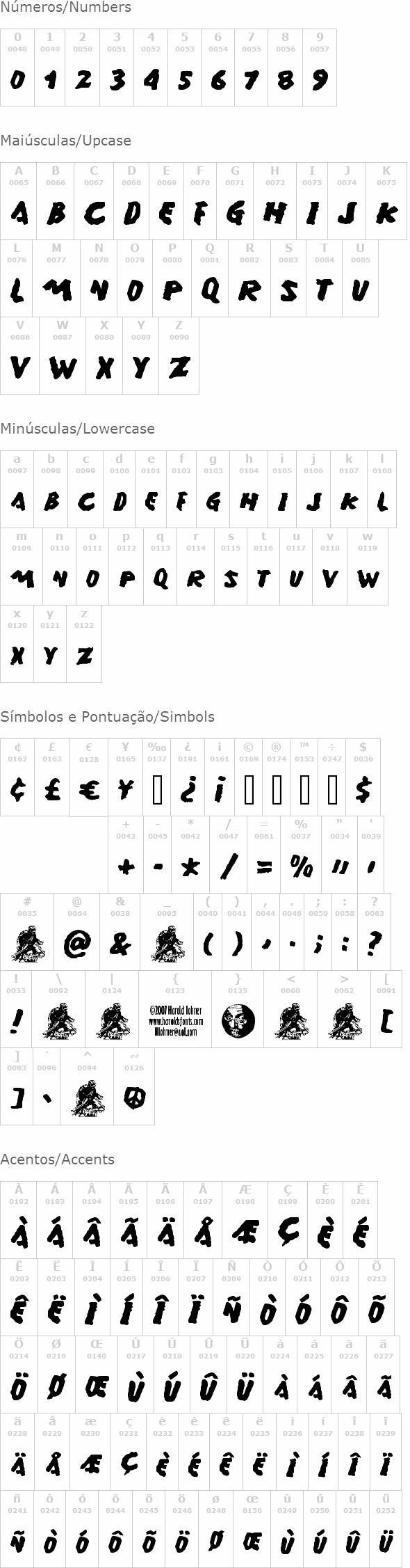 Gamera Fonte | Visualizar