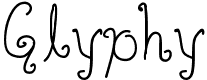 Glyphy Fonte | Visualizar