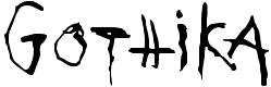 Gothika Fonte | Visualizar