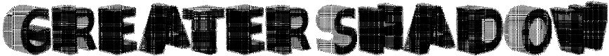 Greater Shadow Fonte | Visualizar