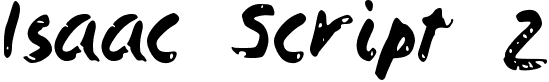 Isaac Script 2 Fonte | Visualizar