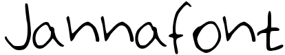Jannafont Fonte | Visualizar