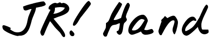 JR! Hand Fonte | Visualizar