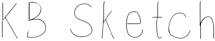 KB Sketch Fonte | Visualizar