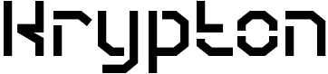Krypton Fonte | Criar Logotipo