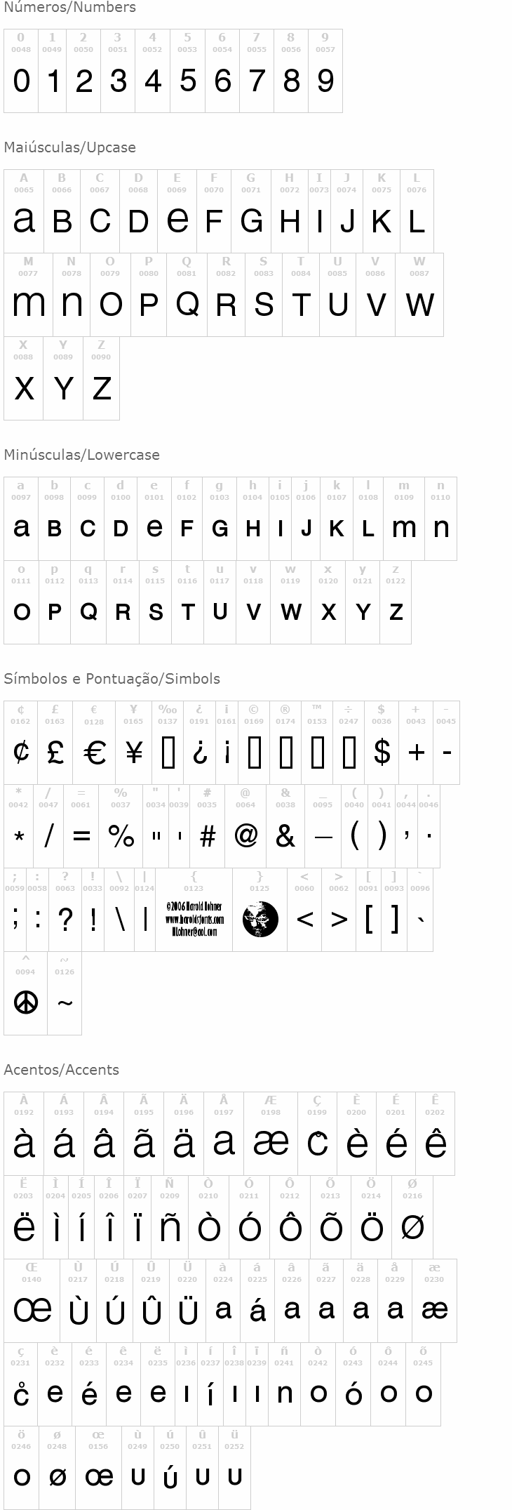 Mean 26 Sans Fonte | Visualizar