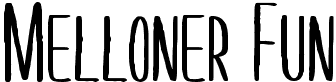 Melloner Fun Fonte | Visualizar