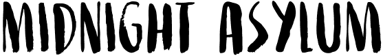 Midnight Asylum Fonte | Visualizar