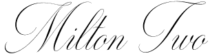 Milton Two Fonte | Visualizar