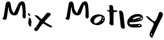 Mix Motley Fonte | Visualizar