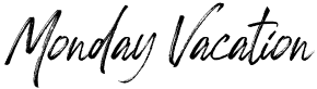 Monday Vacation Fonte | Visualizar
