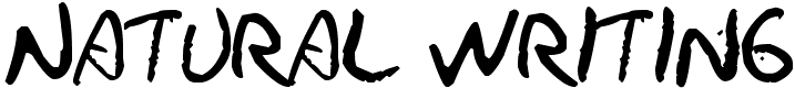 Natural Writing Fonte | Visualizar