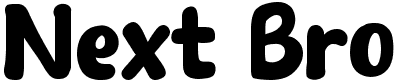 Next Bro Fonte | Visualizar