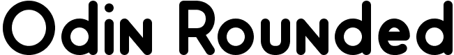 Odin Rounded Fonte | Visualizar