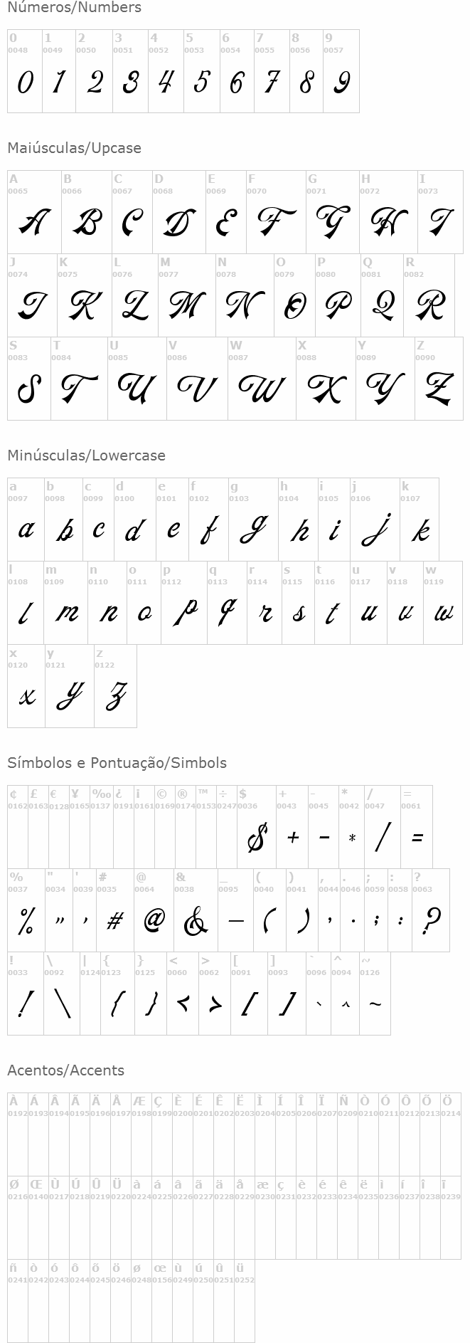 Padlock Script Fonte | Visualizar