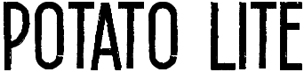Potato Lite Fonte | Visualizar