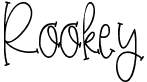 Rookey Fonte | Visualizar