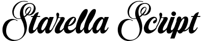 Starella Script Fonte | Visualizar