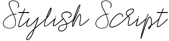 Stylish Script Fonte | Visualizar