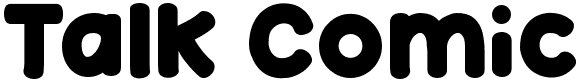 Talk Comic Fonte | Criar Logotipo
