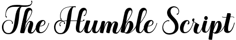 The Humble Script Fonte | Visualizar