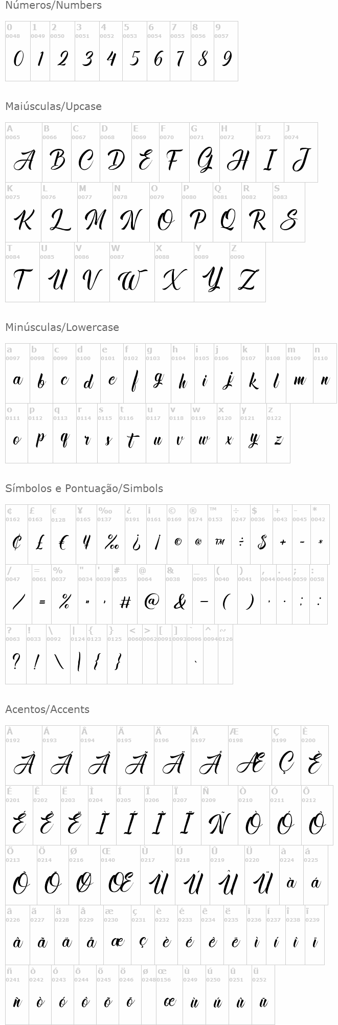 White Chick Fonte | Visualizar