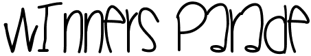 Winners Parade Fonte | Visualizar