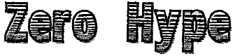 Zero Hype Fonte | Visualizar