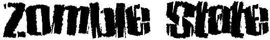 Zombie State Fonte | Visualizar